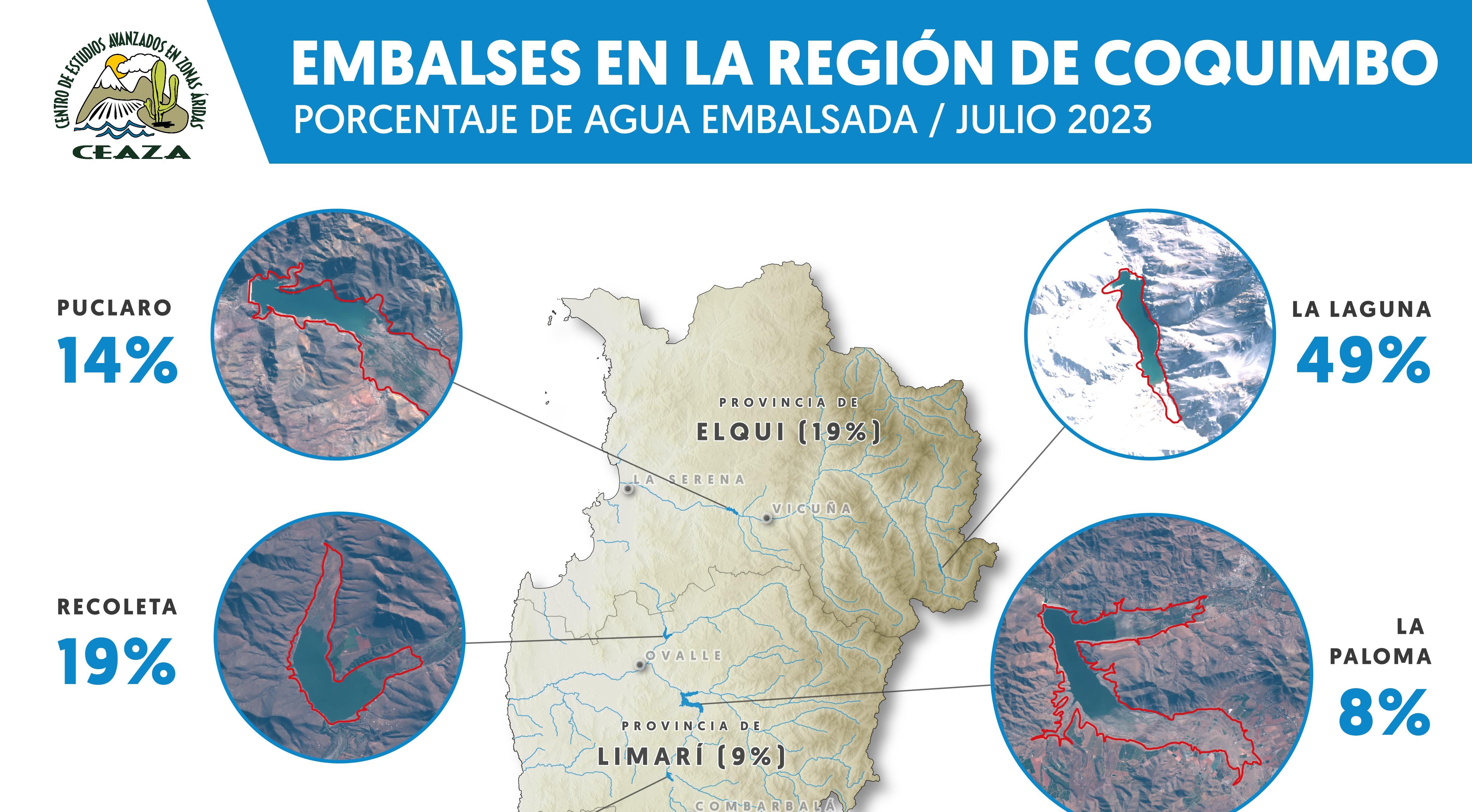 Agua embalsada en imágenes: Sólo un 12% de agua embalsada posee la ...